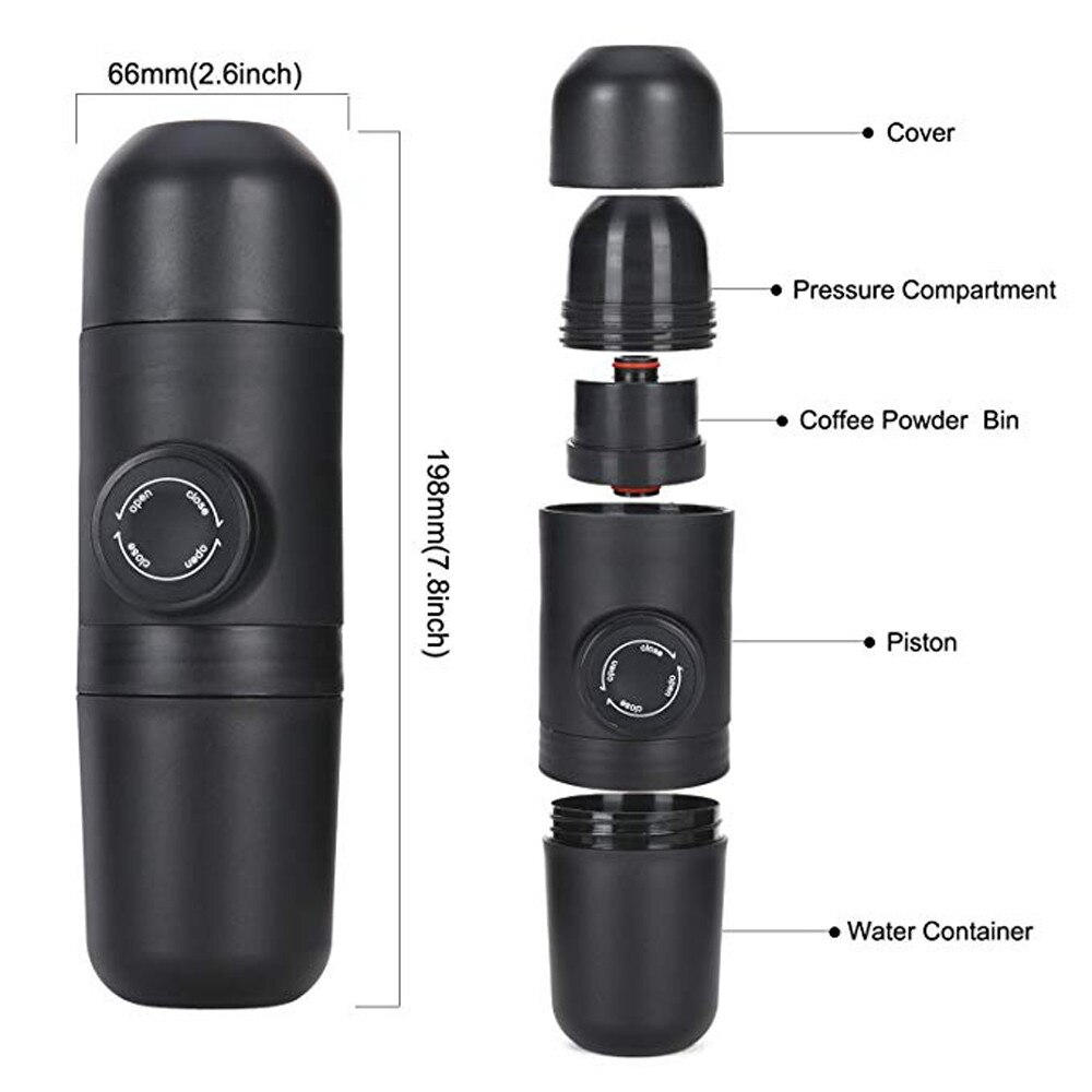 Portable Espresso Machine Travel Camping Coffee Ma... – Grandado