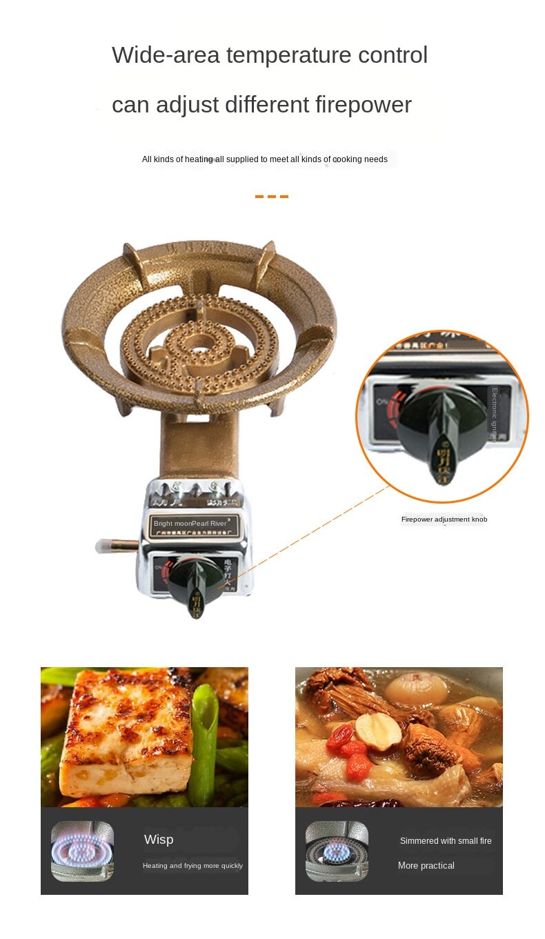 Single gas stove stove gas stove household energy ... – Grandado