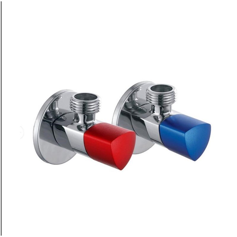 Copper chrome red and blue angle valve filling val... – Vicedeal