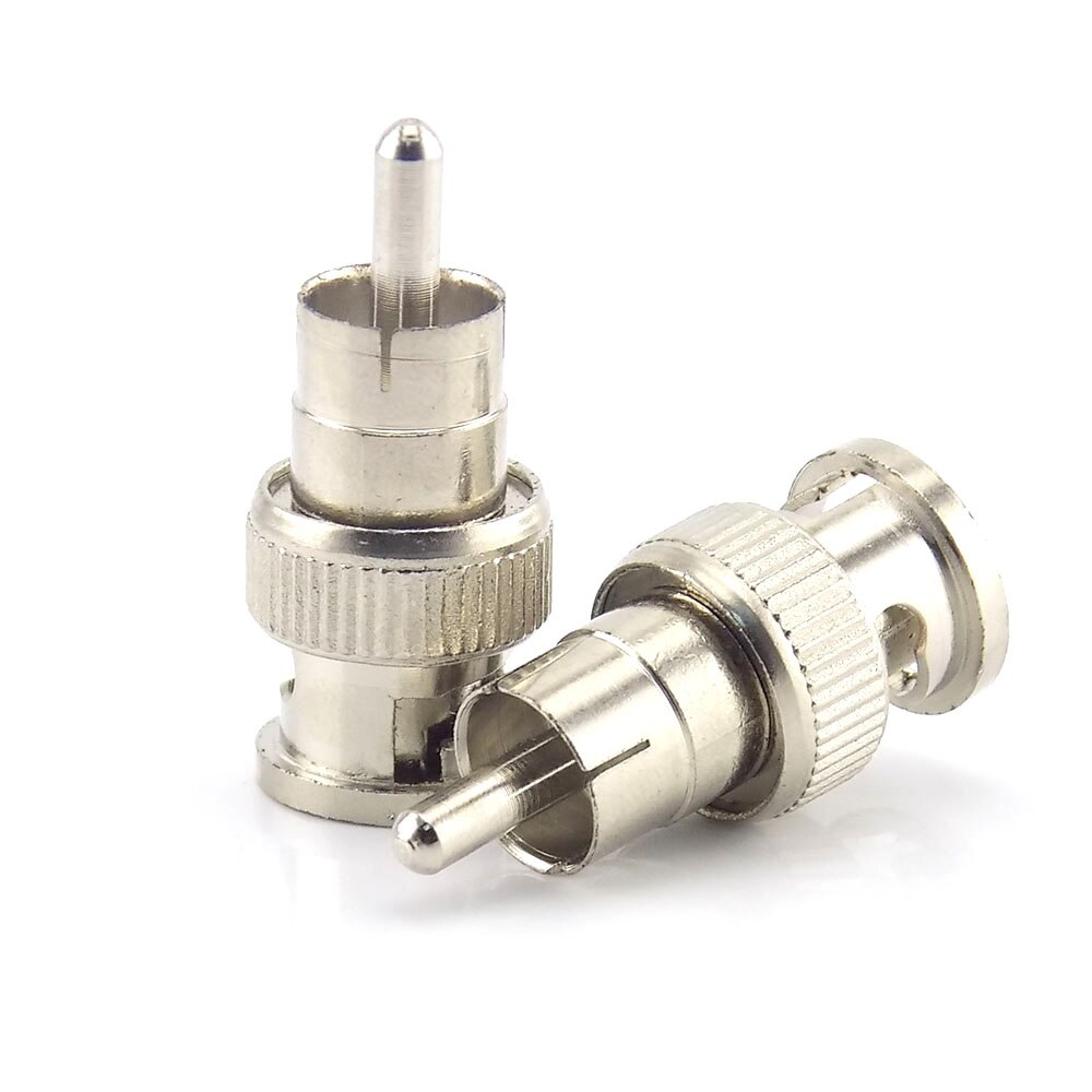 5 stuks RCA Male naar BNC Connector Male Adapter v... – Vicedeal