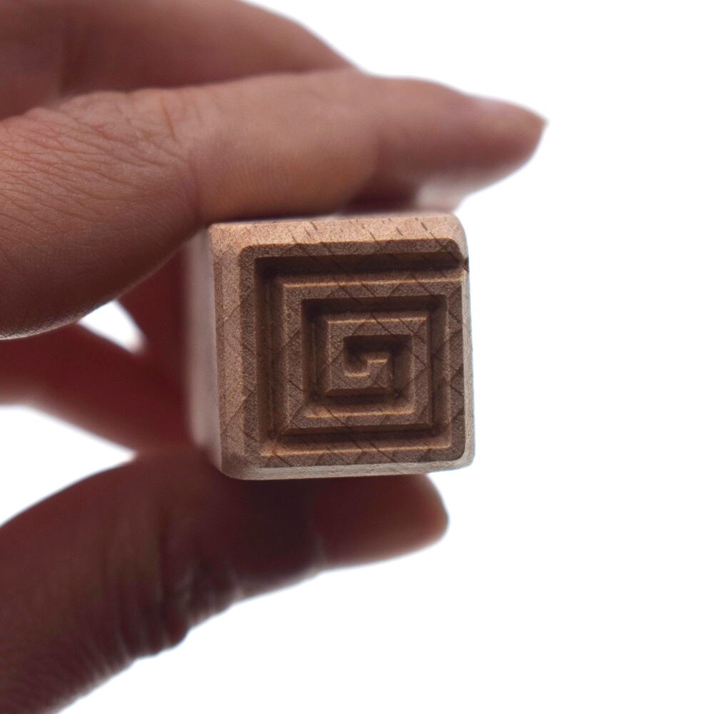 Hand Carved Wooden Stamps for Printing DIY Clay Po... – Vicedeal