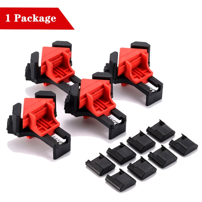 4PCS 90 Degree Corner Clamp Adjustable Single Hand... – Grandado