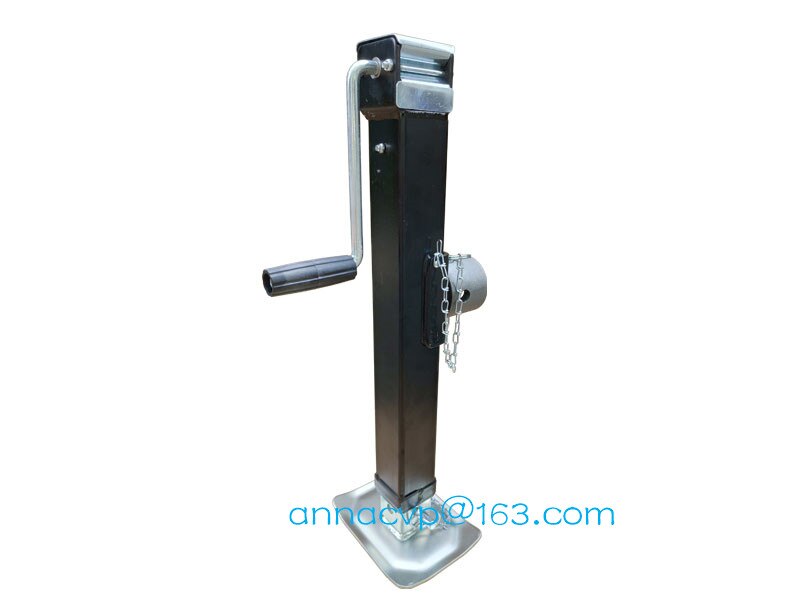 SQUARE PIPE MOUNT JACK WITH FOOTPLATE HEAVY DUTY U... – Vicedeal