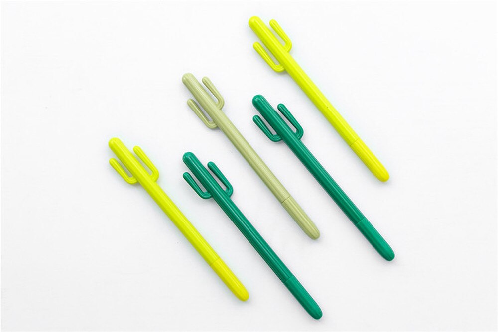 3 Stks/partij Leuke Cactus Gel Pen/Pennen, potlode... – Grandado
