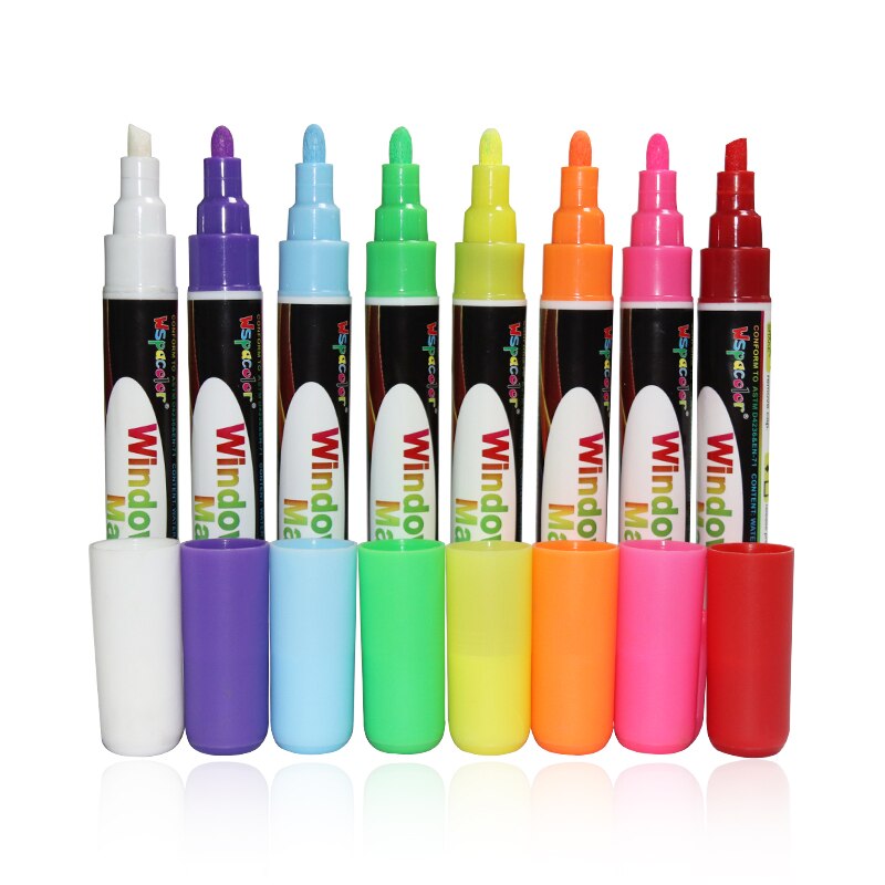 Liquid Chalk Markers, Set of 8 Colored Chalk Pens,... – Grandado