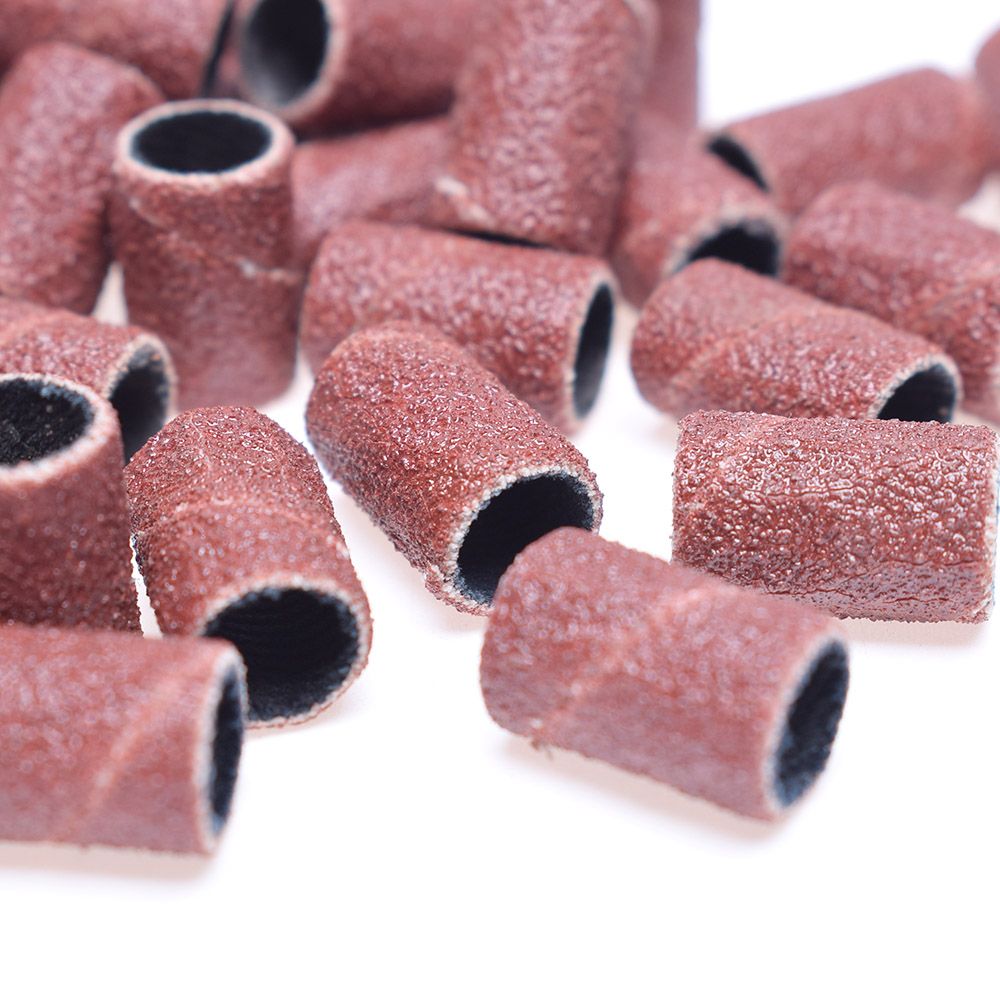 100pcs Sanding Band Alumina Sand Ring Nail Drill F... – Grandado