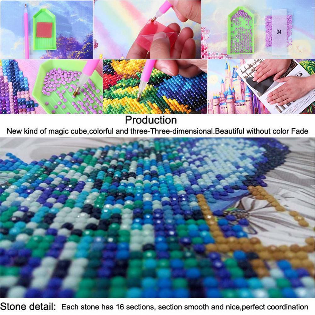 Full 5d diy diamant maleri korssting "tegneserie h... – Vicedeal