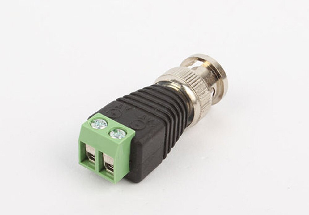 100Pcs Mini Coax CAT5 Male BNC Connector To Camera... – Vicedeal