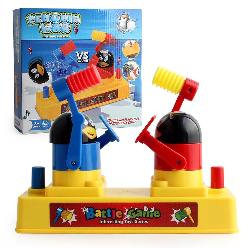 Penguin fight Toy Two Player Head Knocker Offensiv... – Grandado