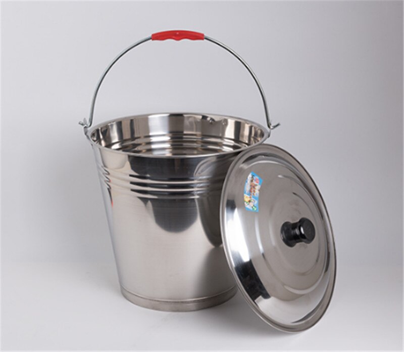Stainless steel bucket big large capacity househol... – Grandado