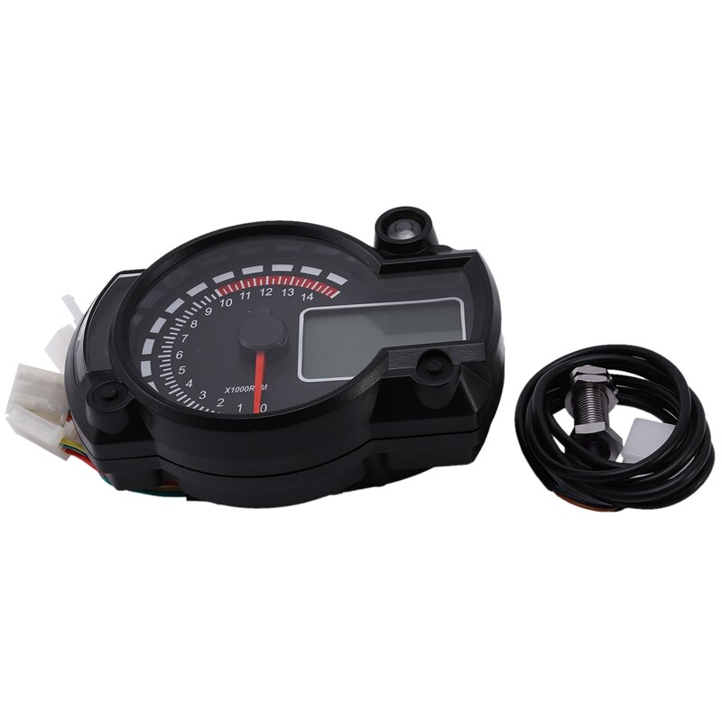 Digital Light LCD Digital Gauge Speedometer Tachom... – Grandado