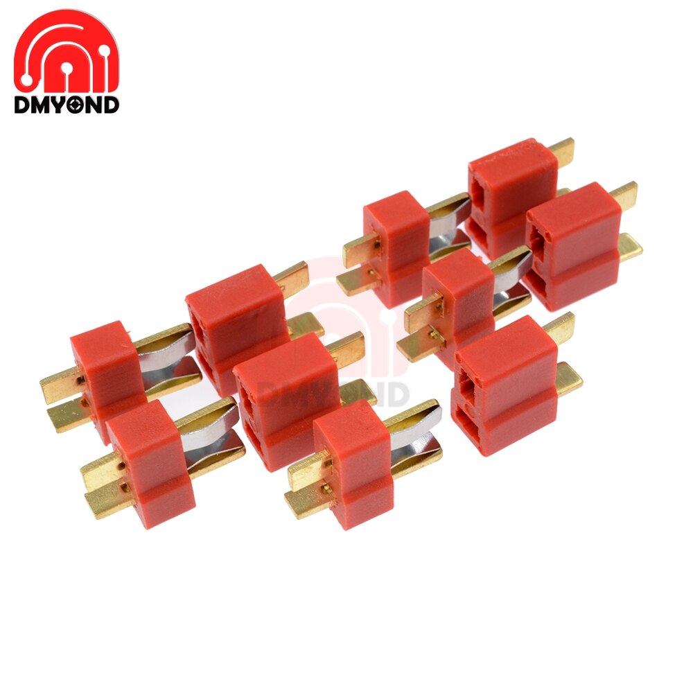 10pcs 5Pair T Plug Male Female Connector ESC RC Li... – Grandado