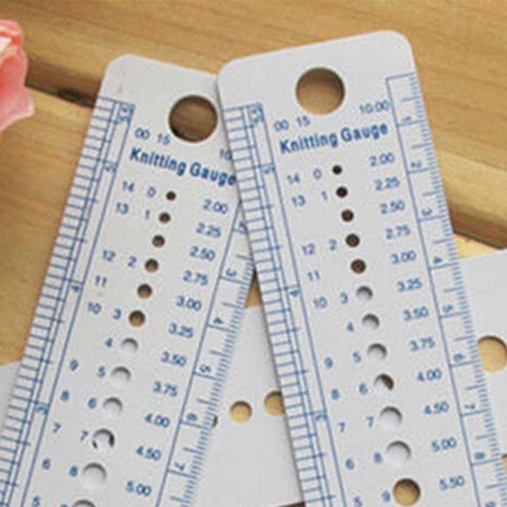 Knitting Knit Sizer Gauge Ruler Measure Tool Size ... – Grandado