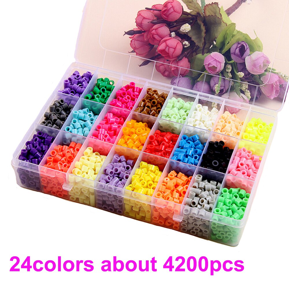 Aqua Hama Beads Perles Kit Set Kandi Colorful Bead... – Grandado
