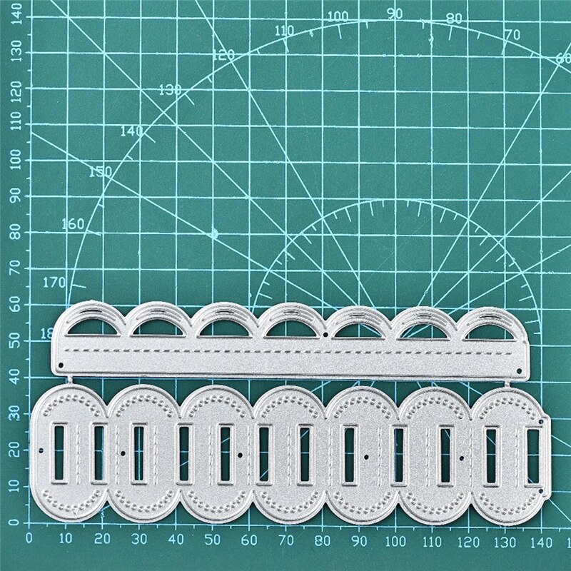 DiyArts Lace Frame Series Metal Cutting Dies Circl... – Grandado