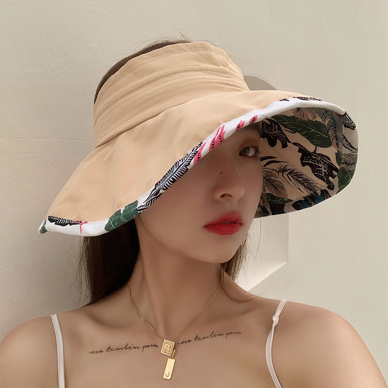 Ponytail Empty Top Sunscreen Hat Female Summer Sun... – Vicedeal