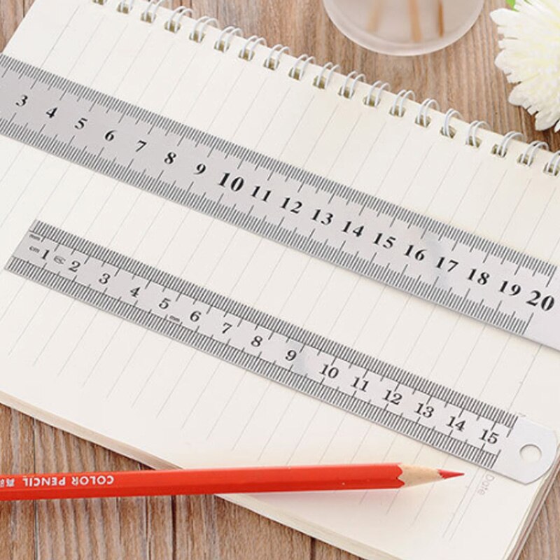 15/20/30cm Metric Ruler Metal Ruler Precision Meas... – Grandado