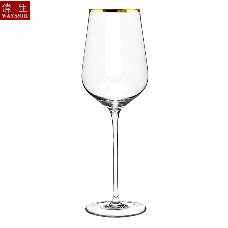 4pcs Gold Line Champagne Crystal Glass Cup Wedding... – Grandado