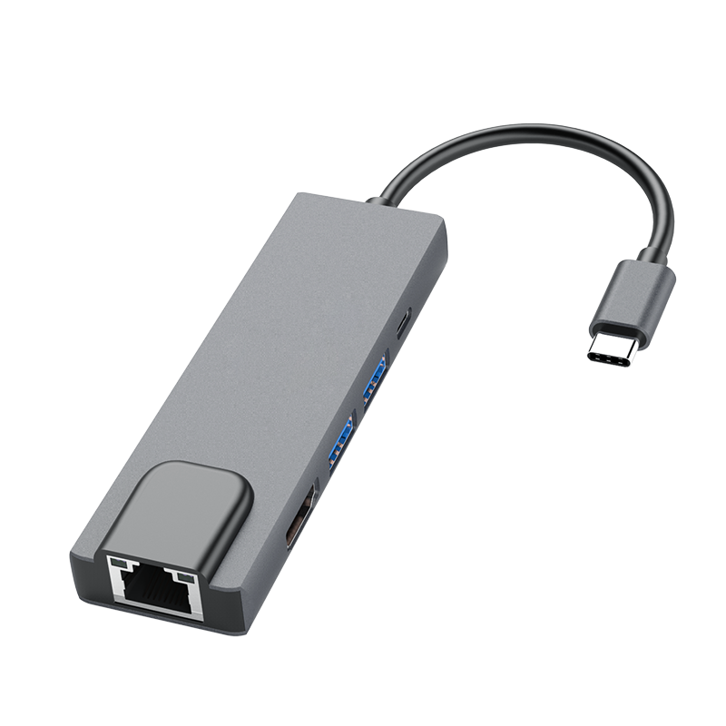 Adaptador multipuerto Hub USB C 5 en 1 con puerto ... – Grandado