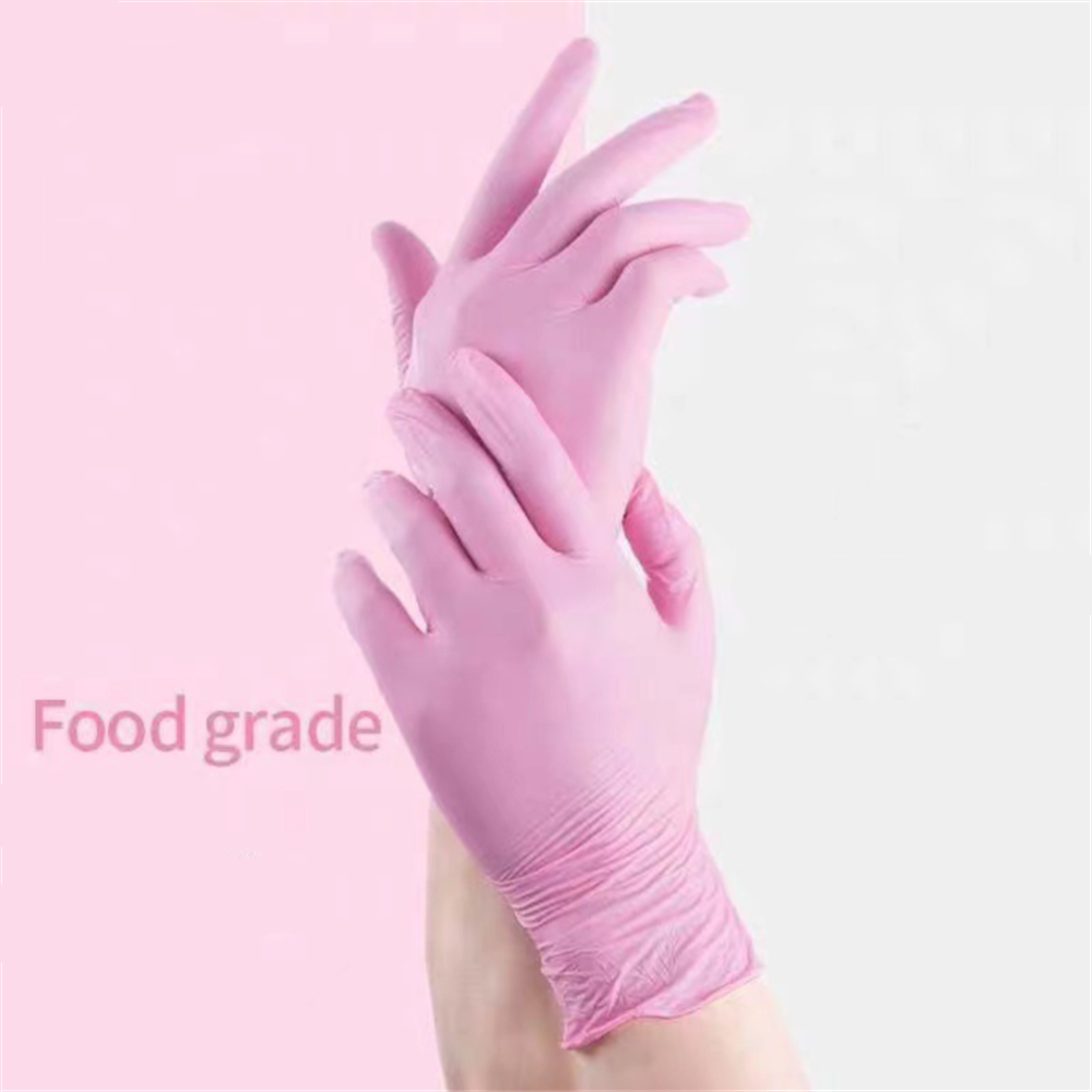 100 Pcs Disposable Gloves Latex Free Waterproof Wo... – Vicedeal