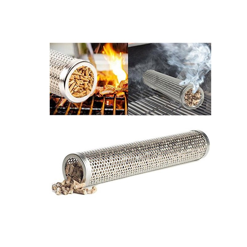 Barbecue Metal Pellet Smoker Tube Stainless Steel ... – Grandado