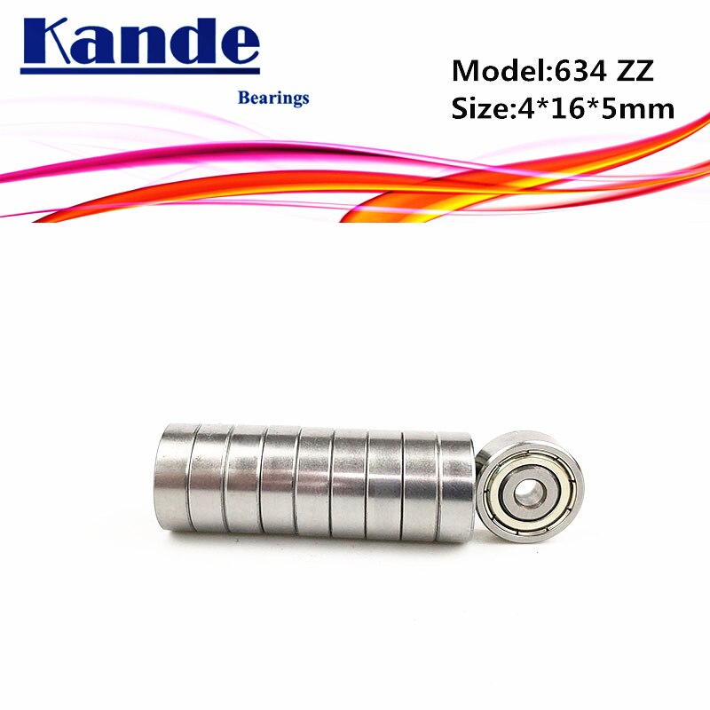 Kande Bearing 634ZZ ABEC-1 634 ZZ / ABEC-3 634ZZ /... – Vicedeal