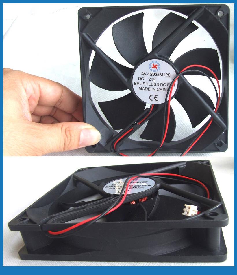 1PCS DC 24V DC Fans 120mmx 20 mmx25mm Brushless Co... – Grandado