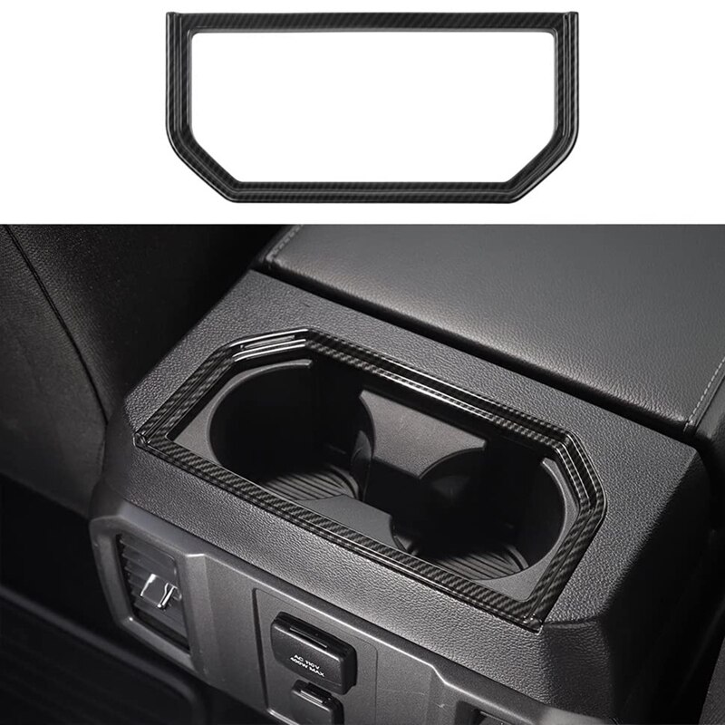 Carbon Fiber Central Control Armrest Box Cup Holde... – Grandado