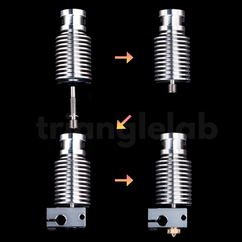 Trianglelab Hemera Hotend Heatbreak Hemera V6 Hote... – Vicedeal