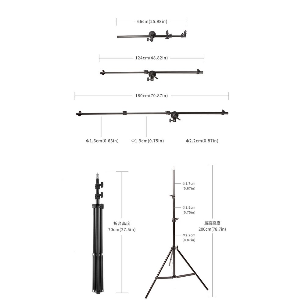 Selens holder beslag drejeligt hoved reflektor dis... – Grandado