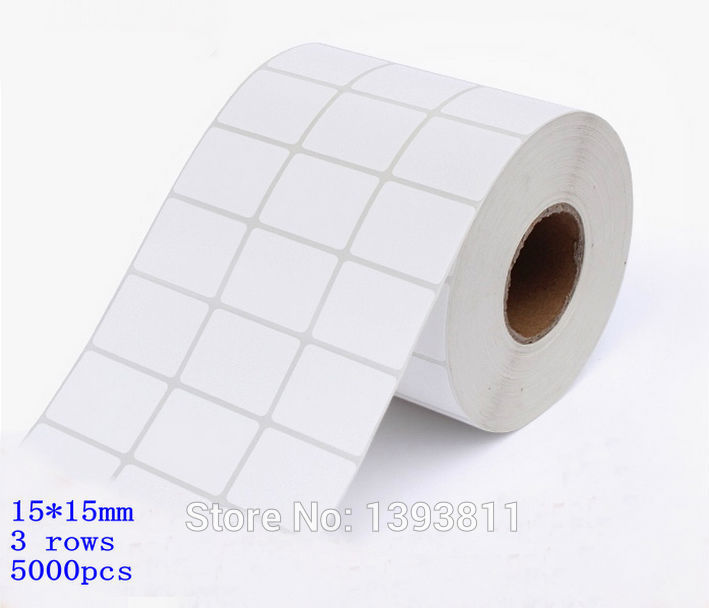 Sticker 15*15mm 5000 Pcs / Roll Thermal Label Supe... – Vicedeal