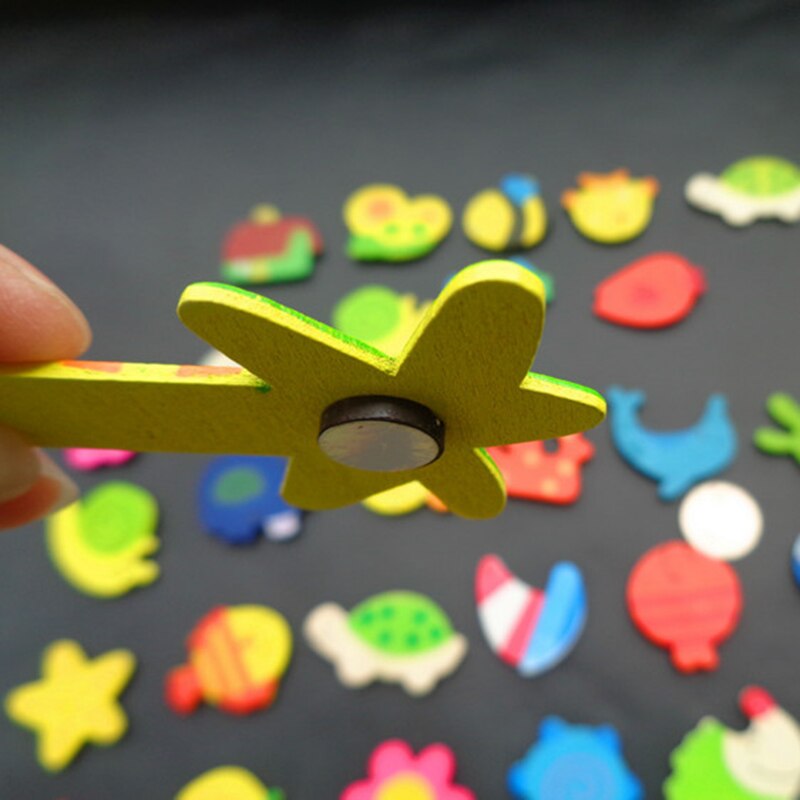 12 Stks/set Baby Leuke Magneet Houten Cartoon Dier... – Grandado