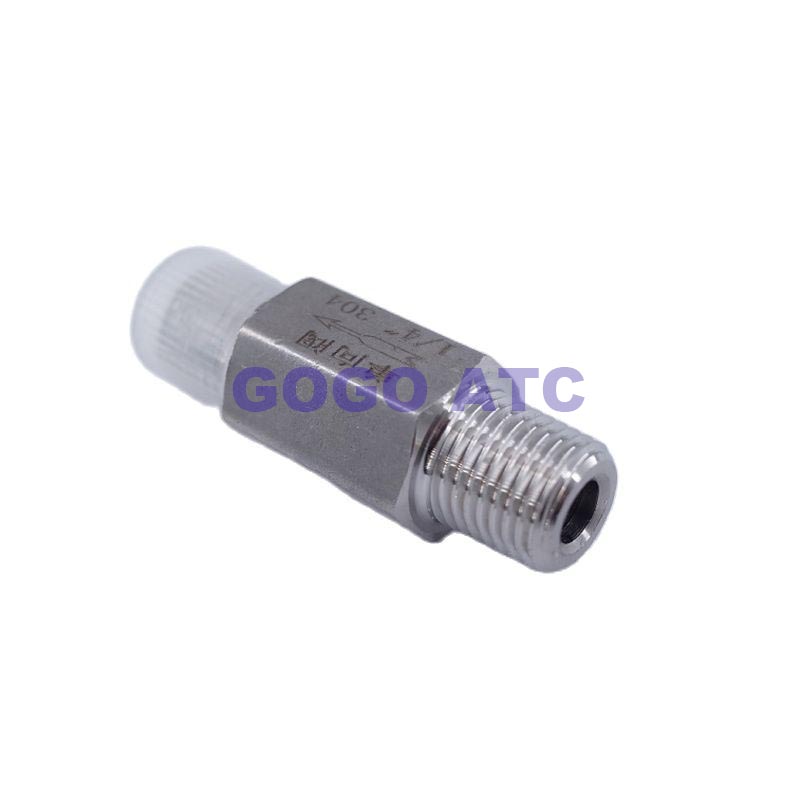 GOGO male thread Check valve ZG 1/4" 3/8" 1/2" sta... – Vicedeal