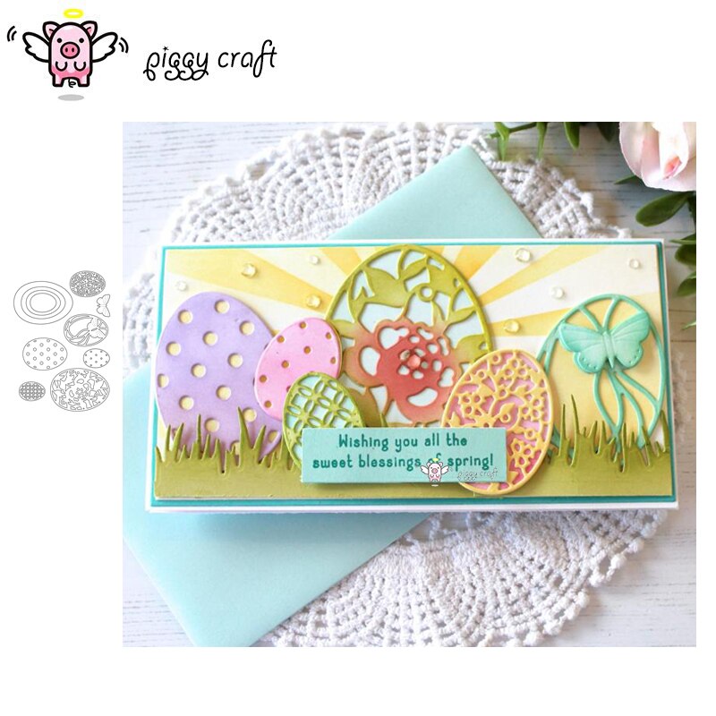 Piggy Craft metal cutting dies cut die mold Easter... – Grandado