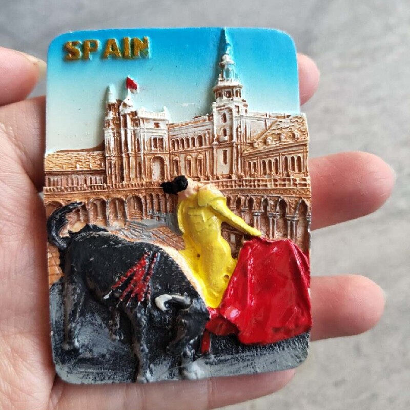 3D Resin Magnets Country Decor Basilica i Temple E... – Grandado