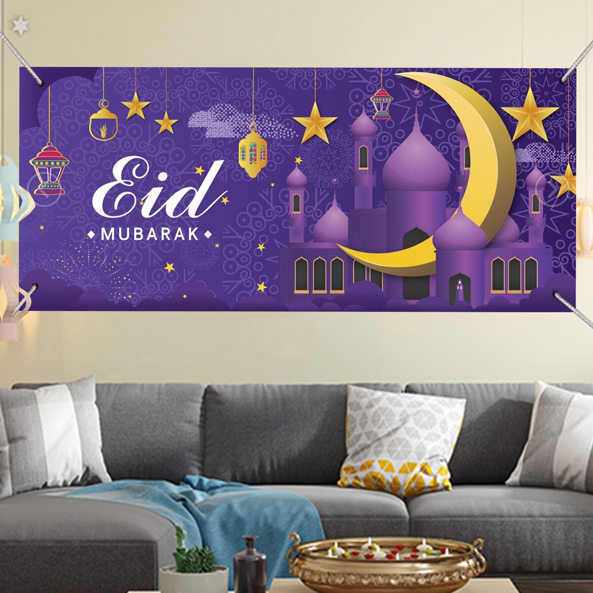 Eid Mubarak Background Ramadan Kareem Islam Muslim... – Vicedeal