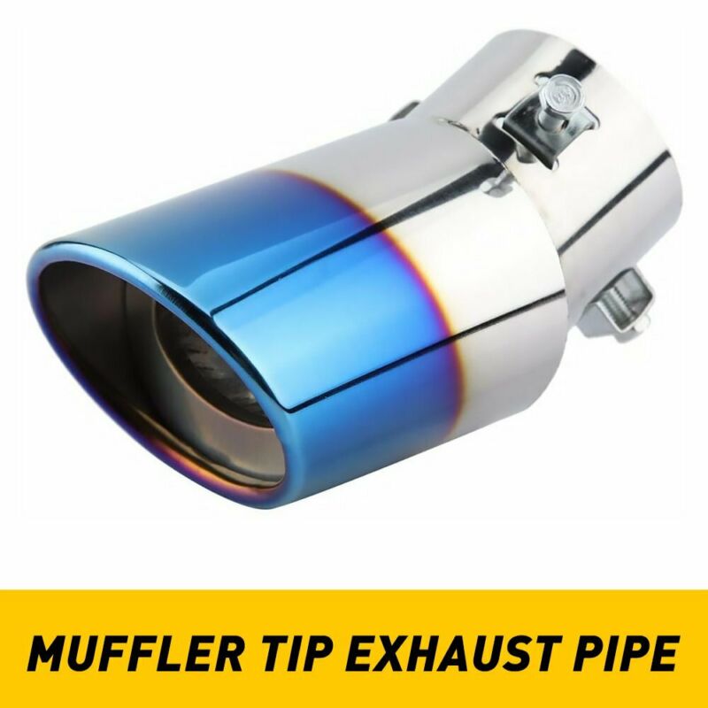Round Universal Car Exhaust Muffler Tip Stainless ... – Grandado