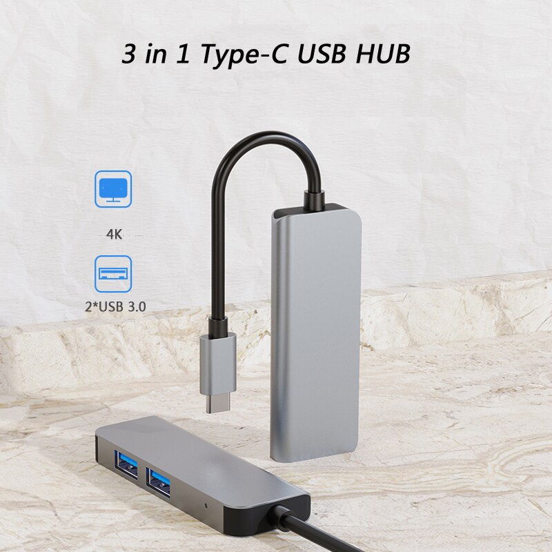 Hub Thunderbolt Dock Type C to 4K HDMI-compatible ... – Grandado