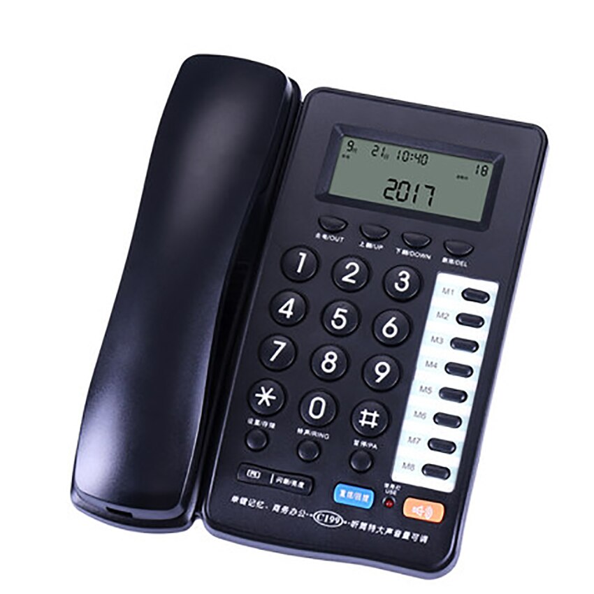 FSK/DTMF Dual System Corded Phone Telephone with C... – Grandado