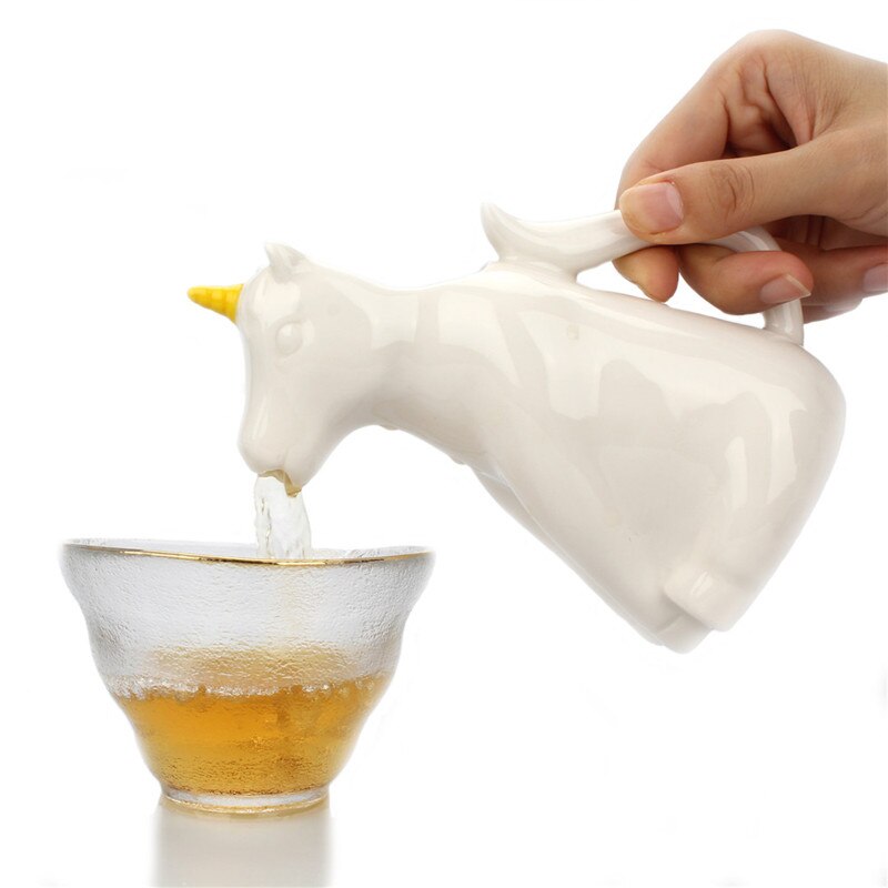 Cute Unicorn Children Water Pitcher Handmade Ceram... – Vicedeal