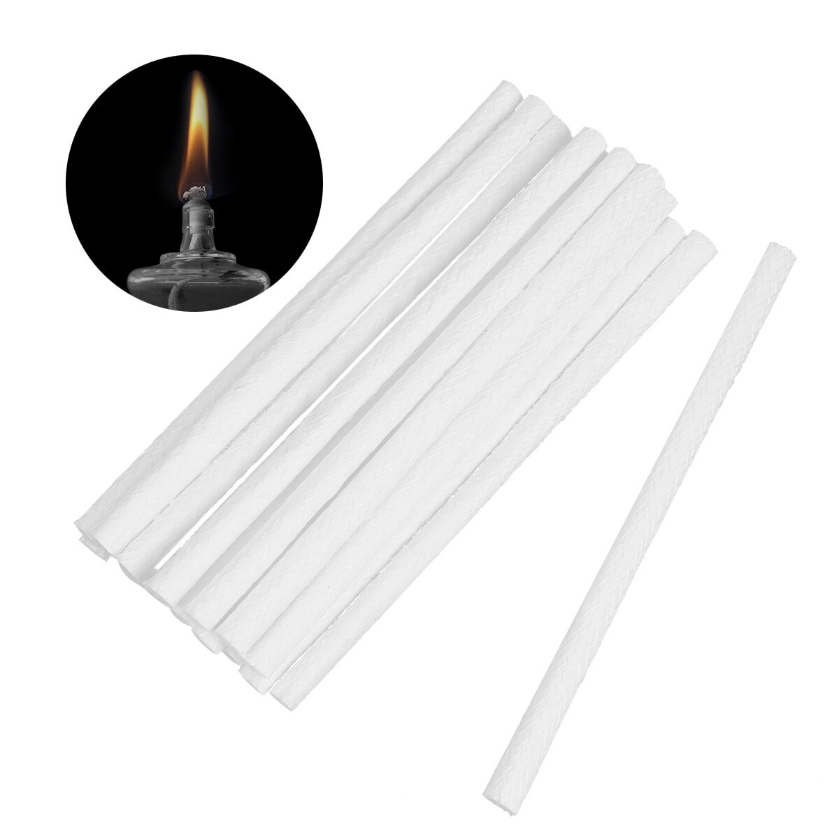 20Pcs Fiberglass Replacement Wicks Torch Wicks Tik... – Grandado