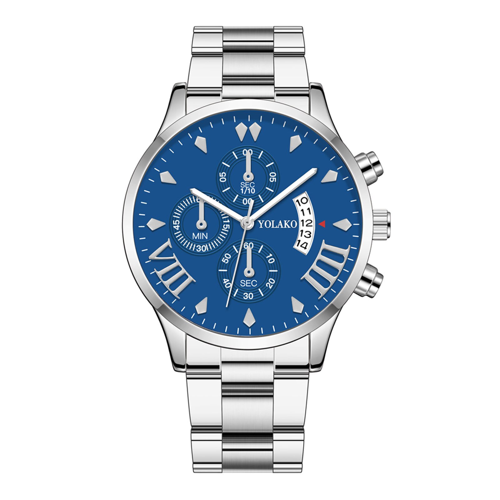 Luxury Quartz Men's watches Rose Gold Stainless St... – Grandado