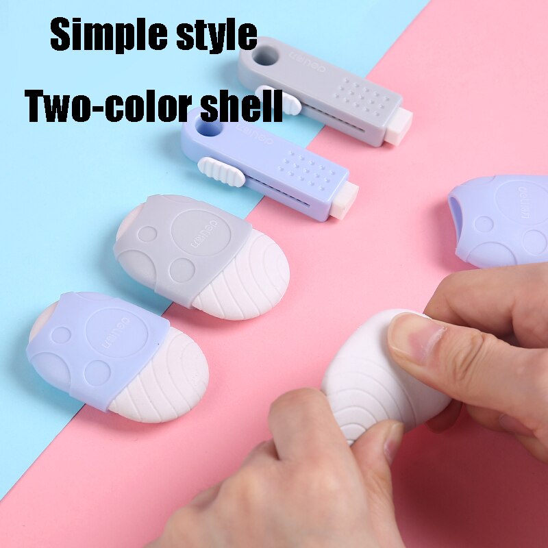 Deli Eraser With Adjustable Protective shell Stude... – Vicedeal