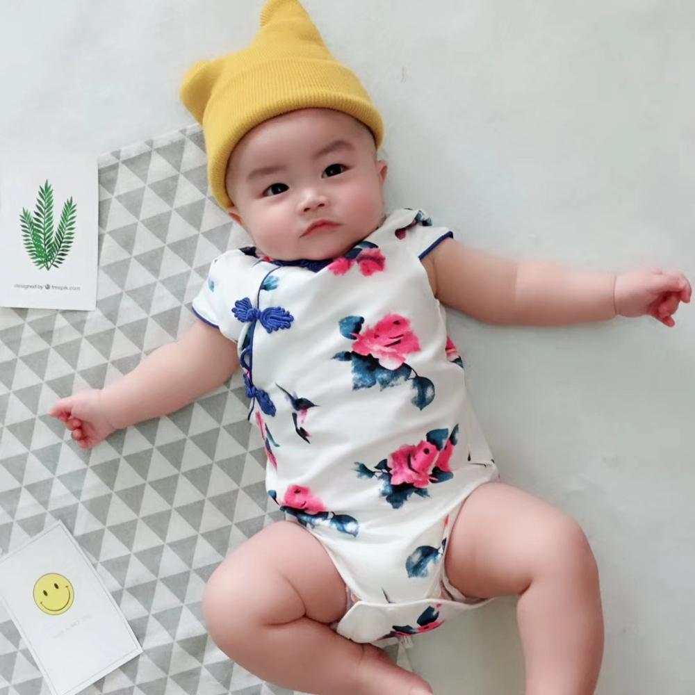 Fashionale Baby Rompertjes Chinese Cheongsam Zomer... – Vicedeal