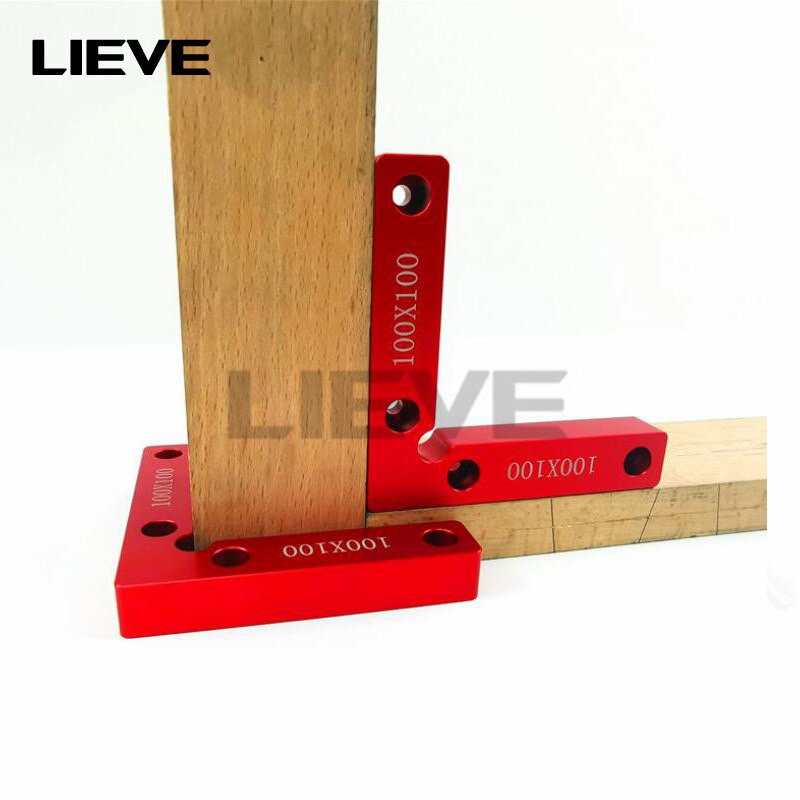 2pcs 100*100MM Woodworking Square ruler 90 ° posit... – Grandado