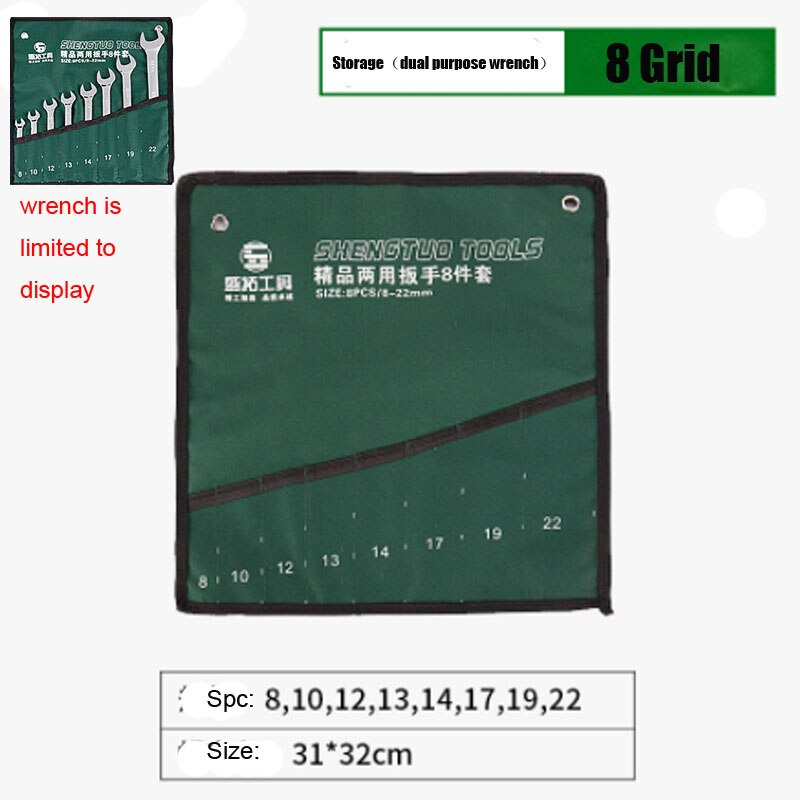 1Pcs Canvas Wrench Storage Bag Roll Up Foldable Sp... – Grandado