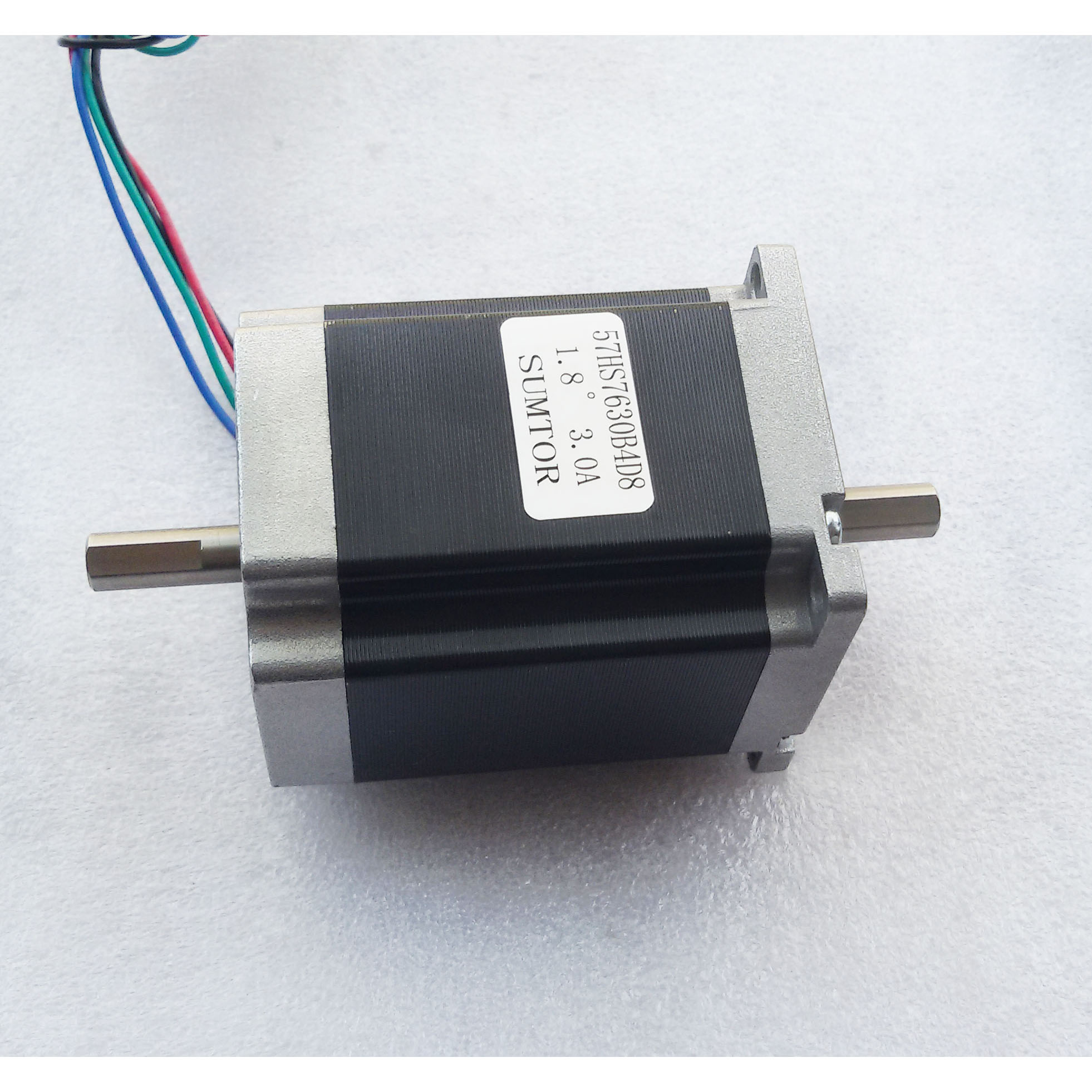 8mm Dual Shaft NEMA23 Stepper Motor Body Length 76... – Grandado