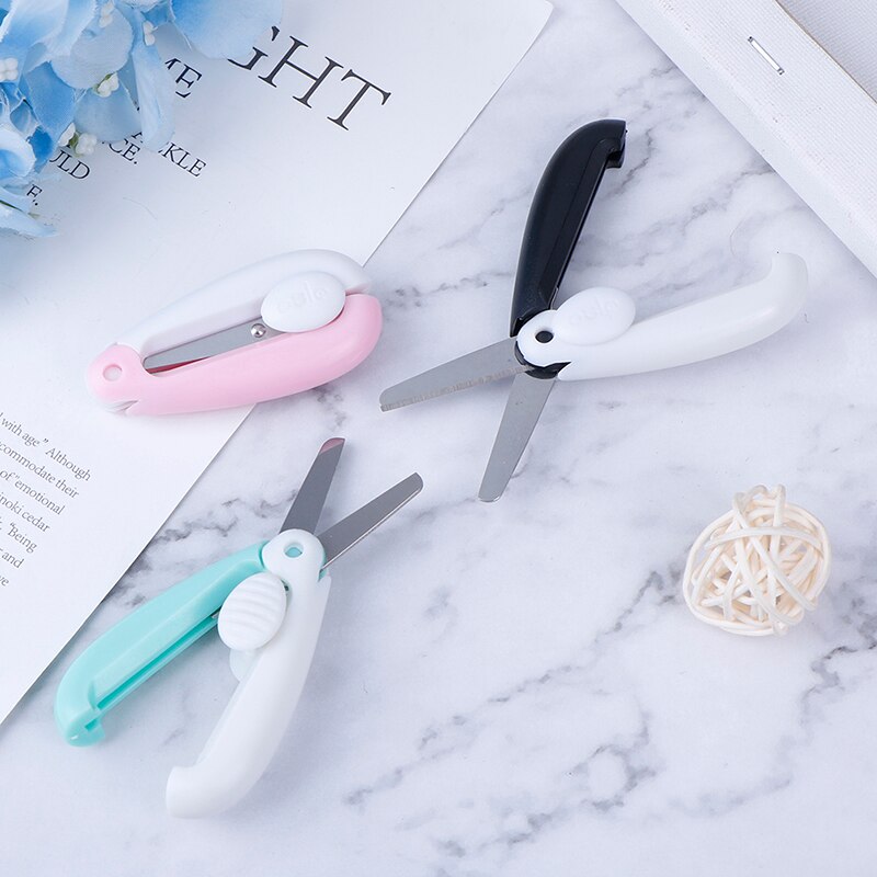 random telescopic Mini portable scissors Student c... – Vicedeal