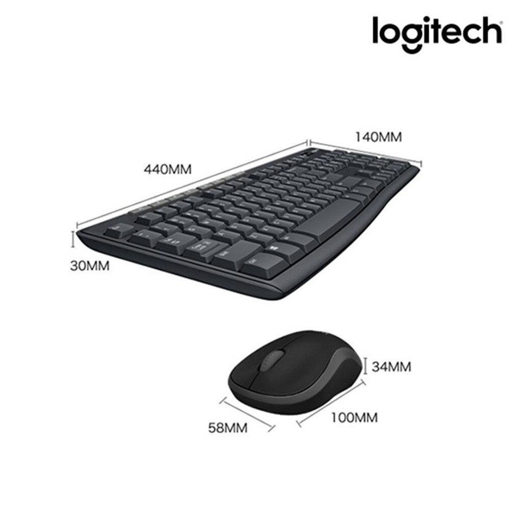 Logitech MK270 Mouse Keyboard Combo Set 2.4G Wirel... – Grandado