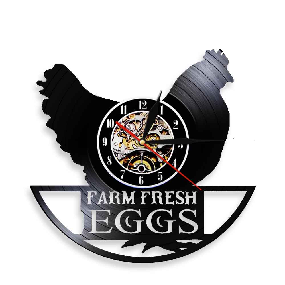 Chicken LED Light Farmhouse Wall Art Watch Modern ... – Grandado